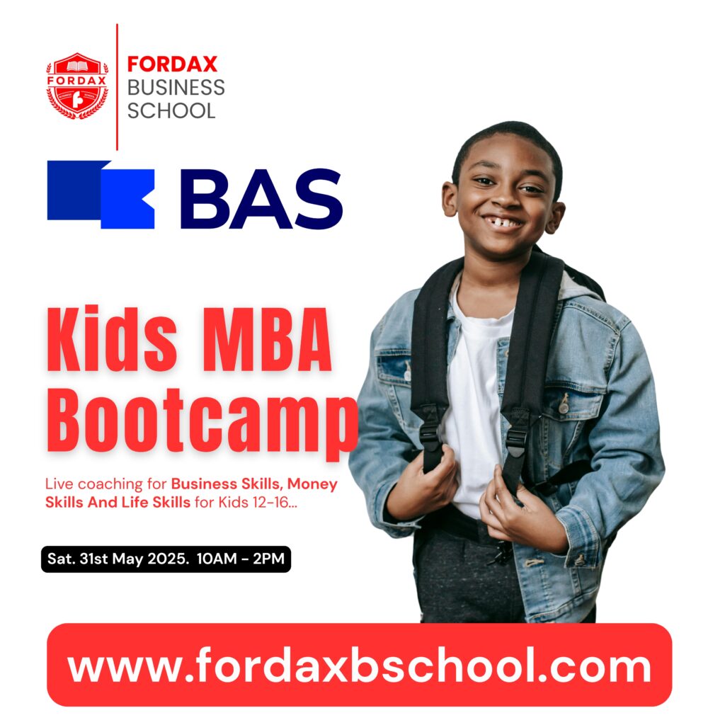 Fordax Business School Empowers Teens Through Kids MBA Bootcamp, Backed ...